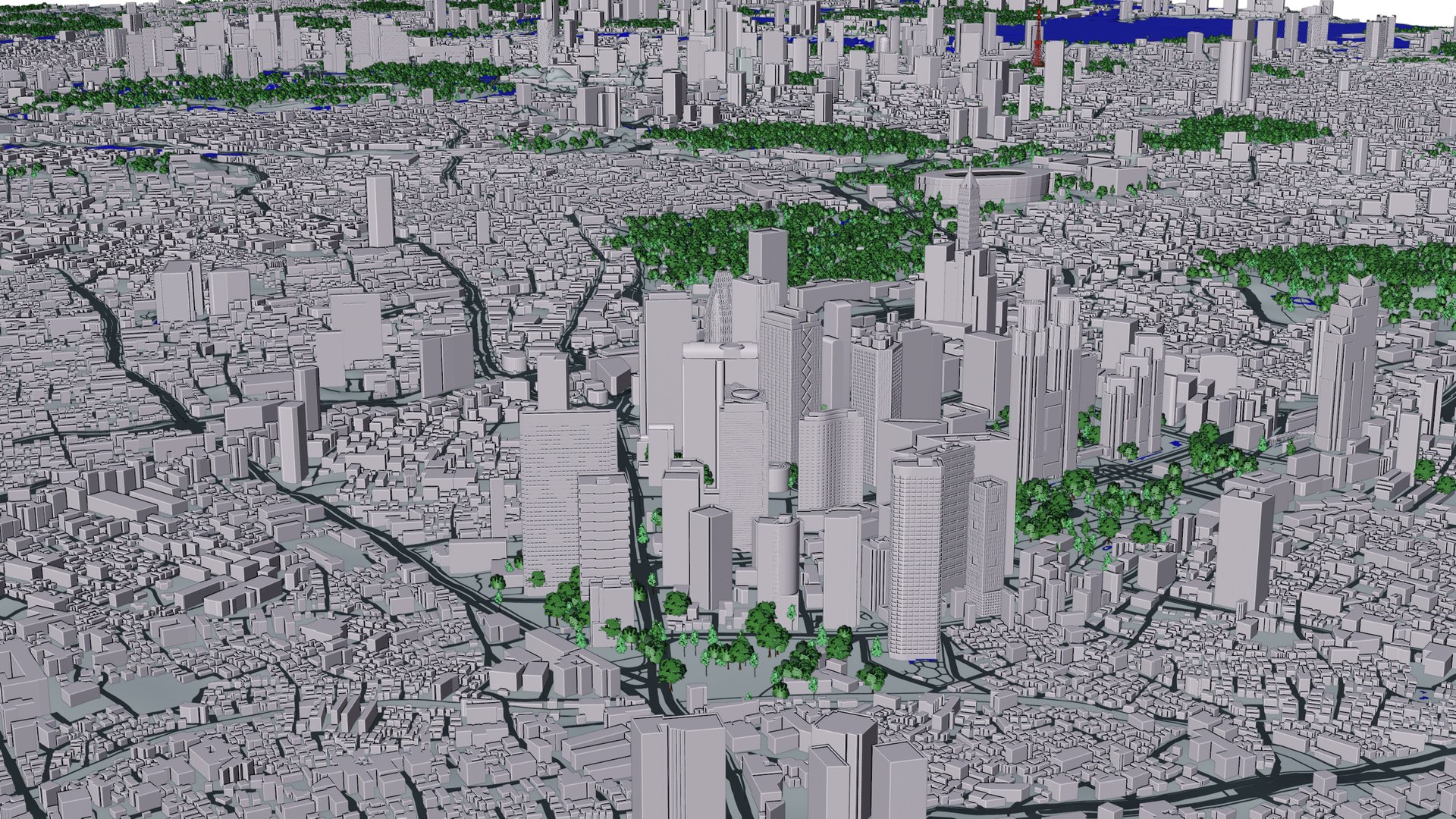 Tokyo City Model - TurboSquid 2131128
