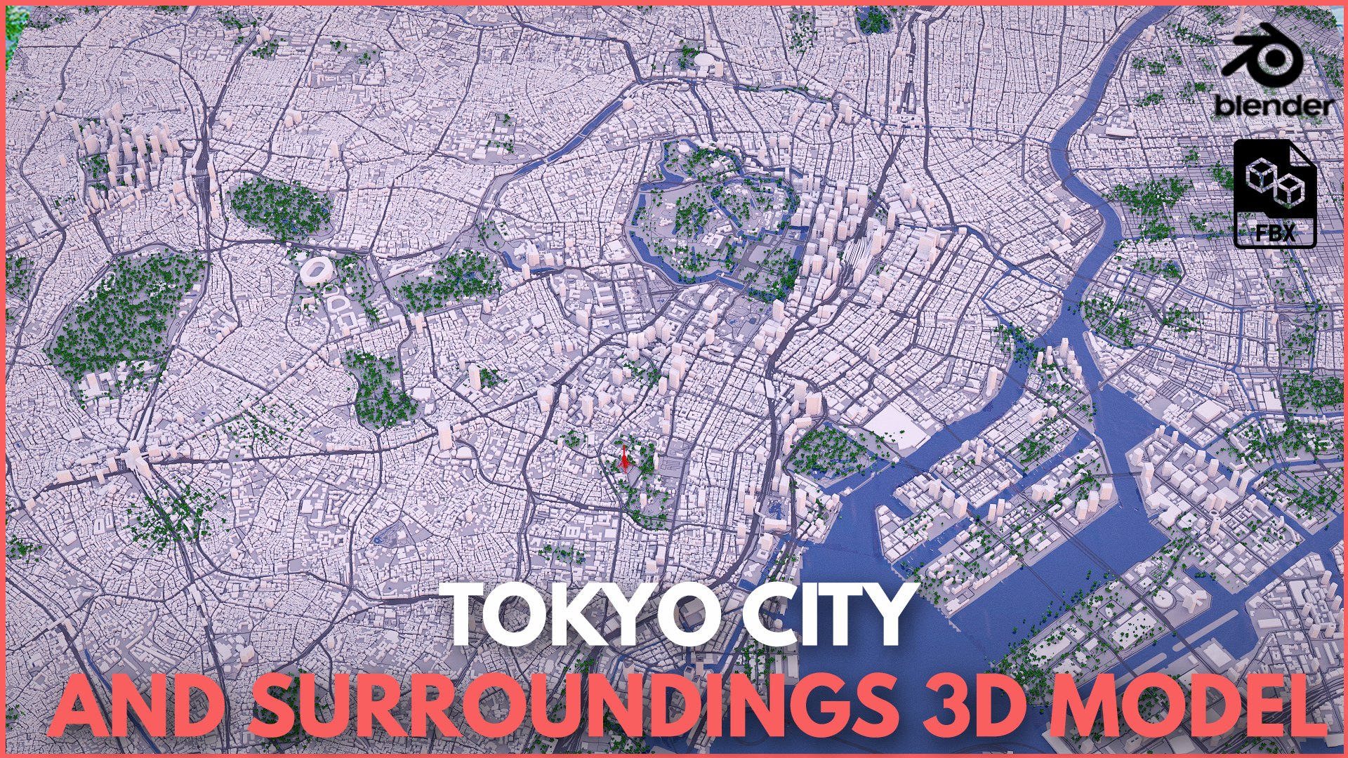 Tokyo City Model - TurboSquid 2131128