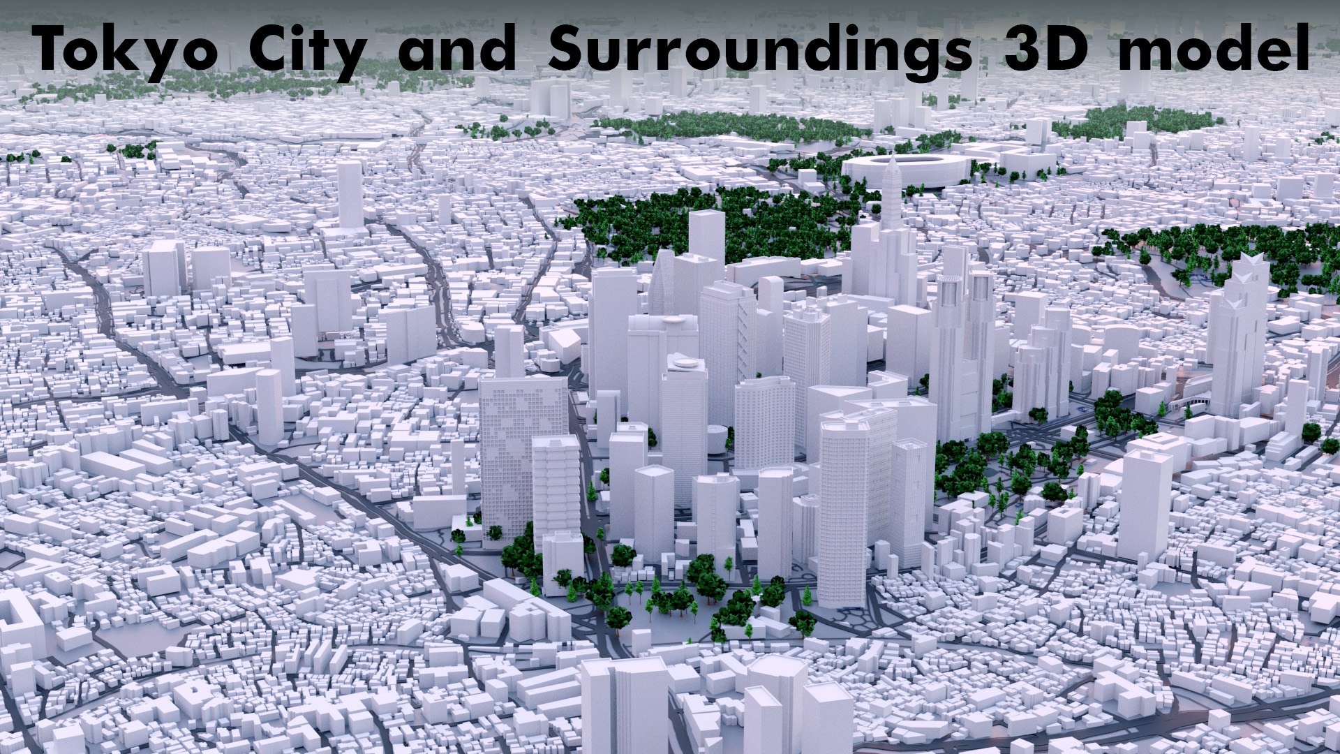 Tokyo City Model - TurboSquid 2131128