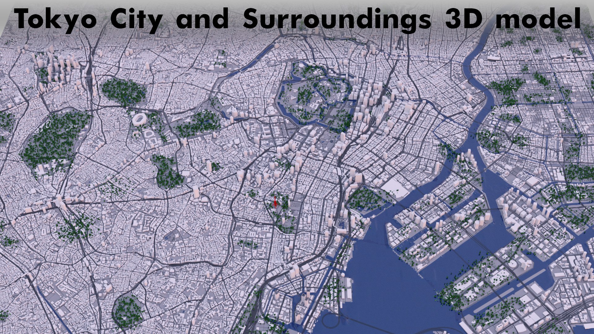 Tokyo City Model - TurboSquid 2131128