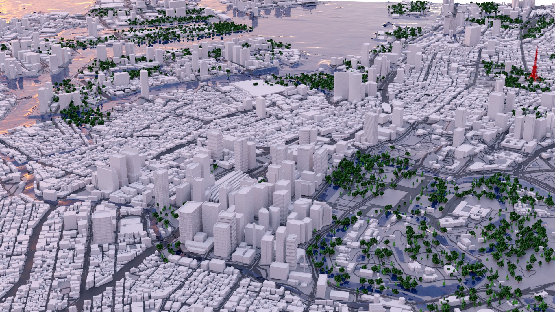 Tokyo City Model - TurboSquid 2131128