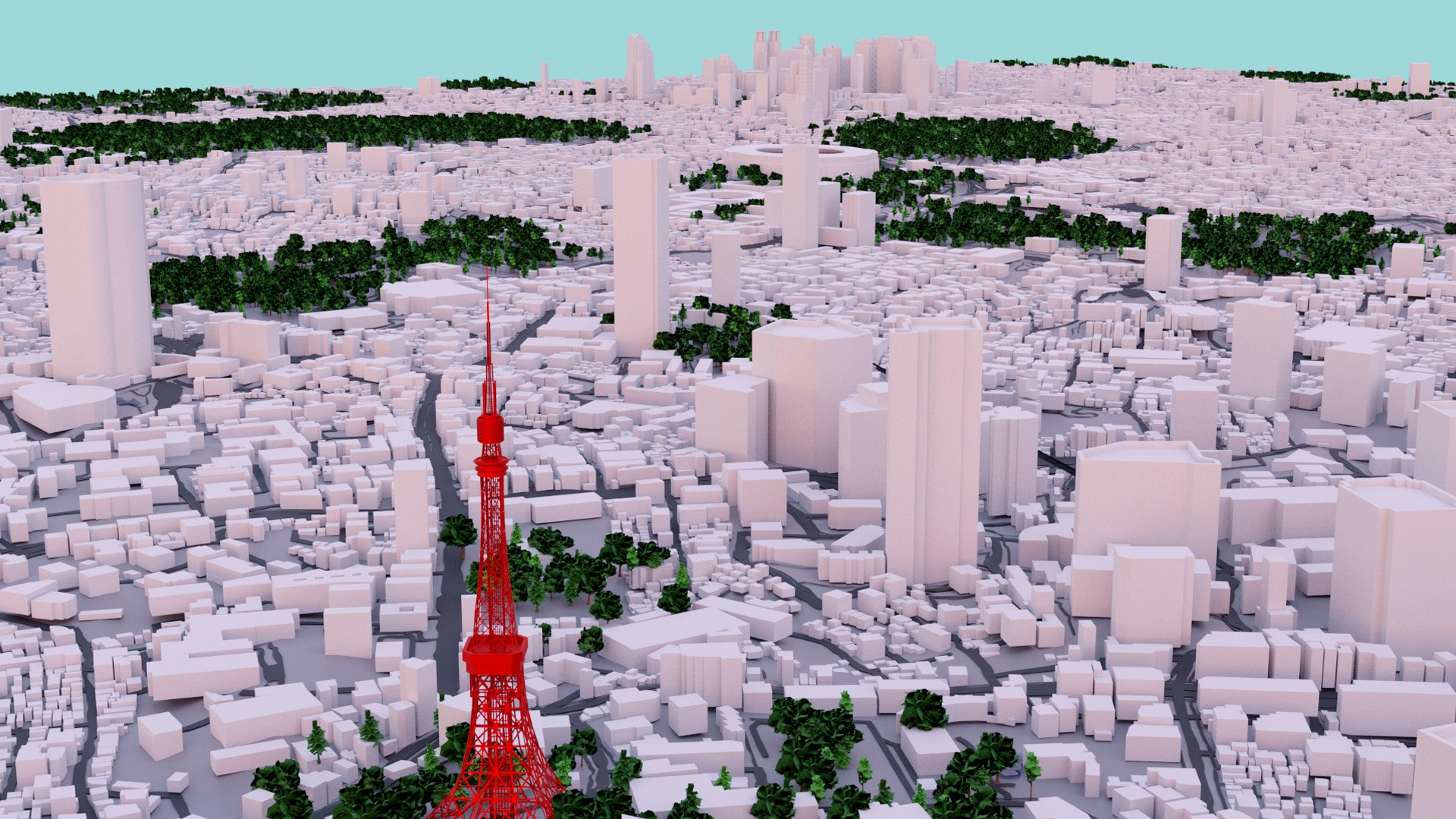 Tokyo City Model - TurboSquid 2131128