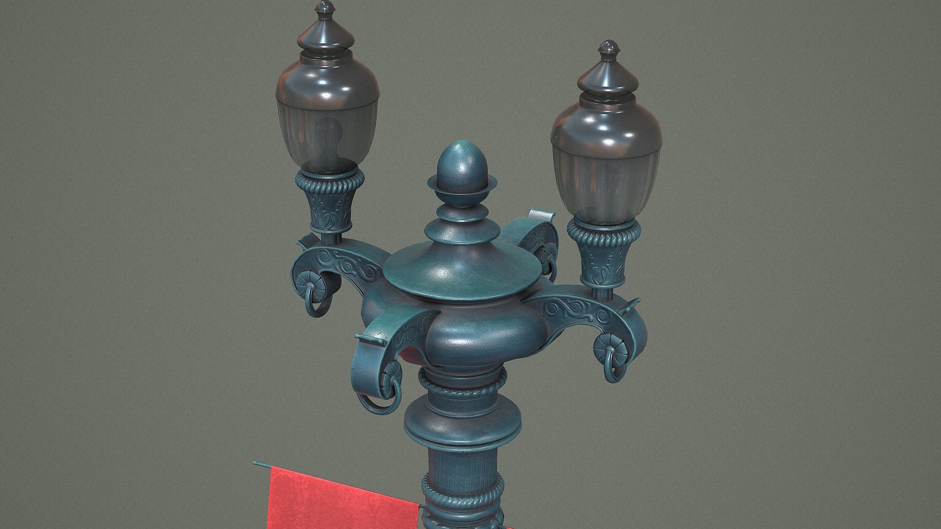 3D Model Main Street Lamp - TurboSquid 1658700