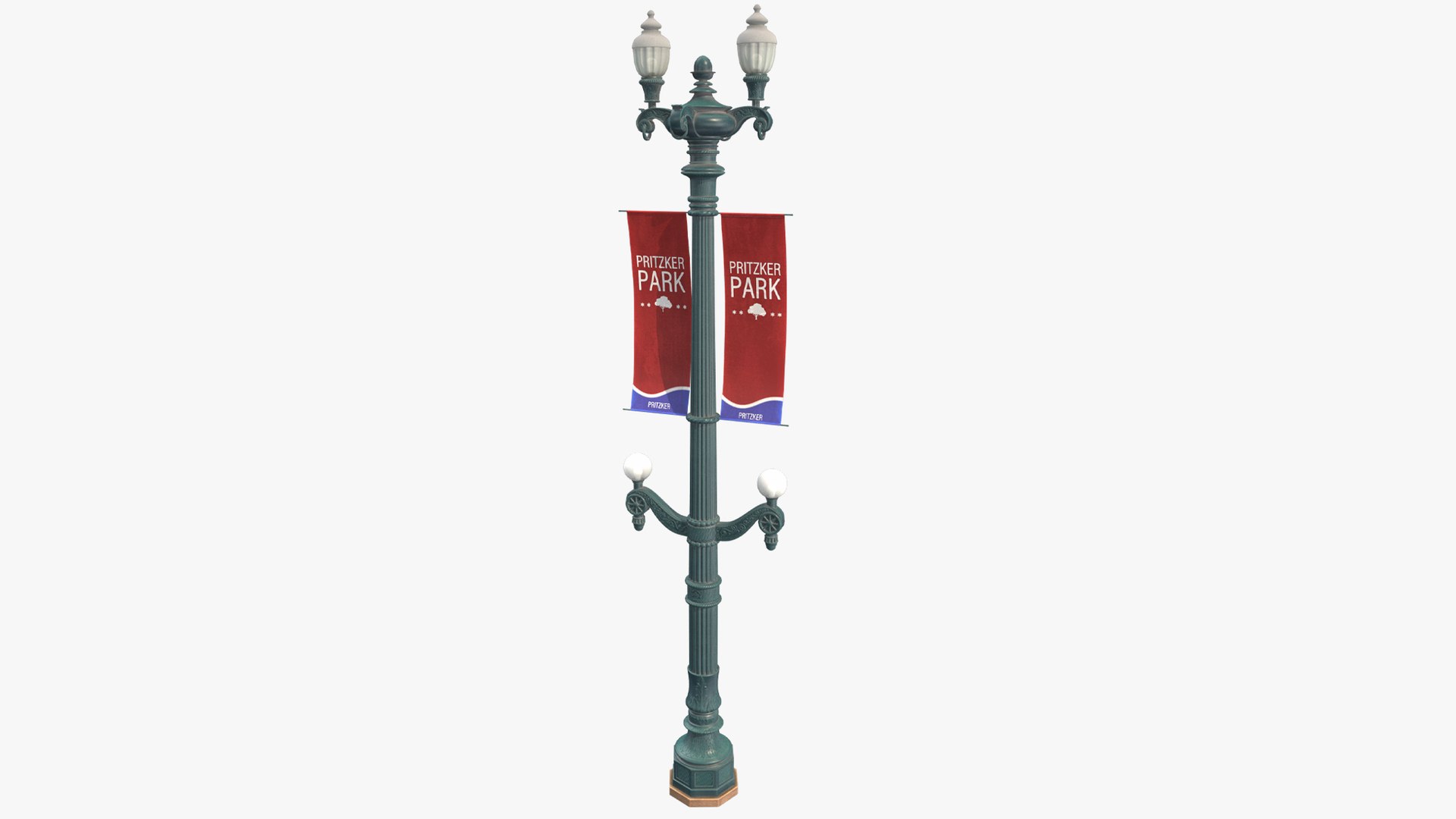 3D model main street lamp - TurboSquid 1658700
