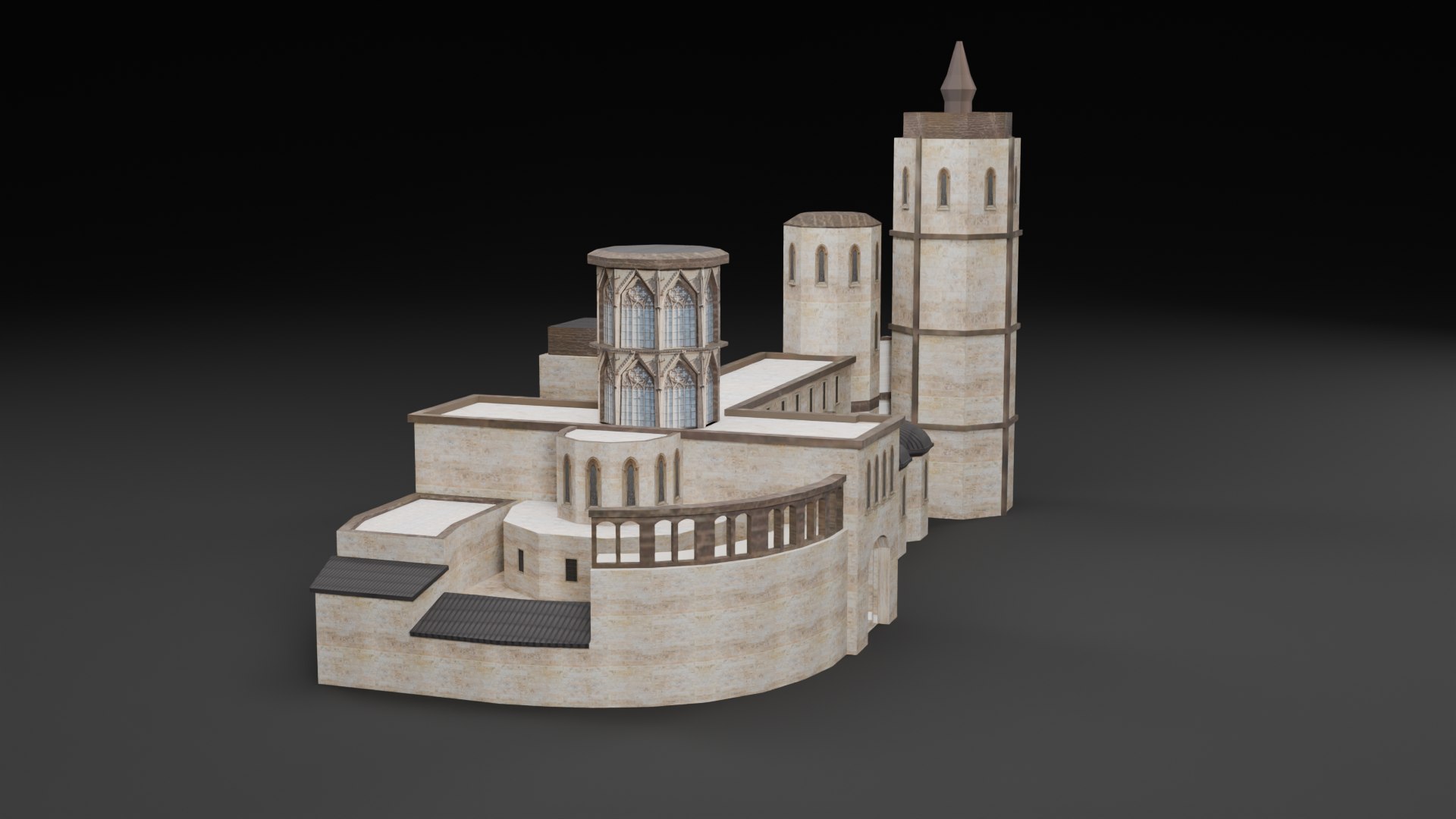 3D Cathedral Pack Model - TurboSquid 2359423