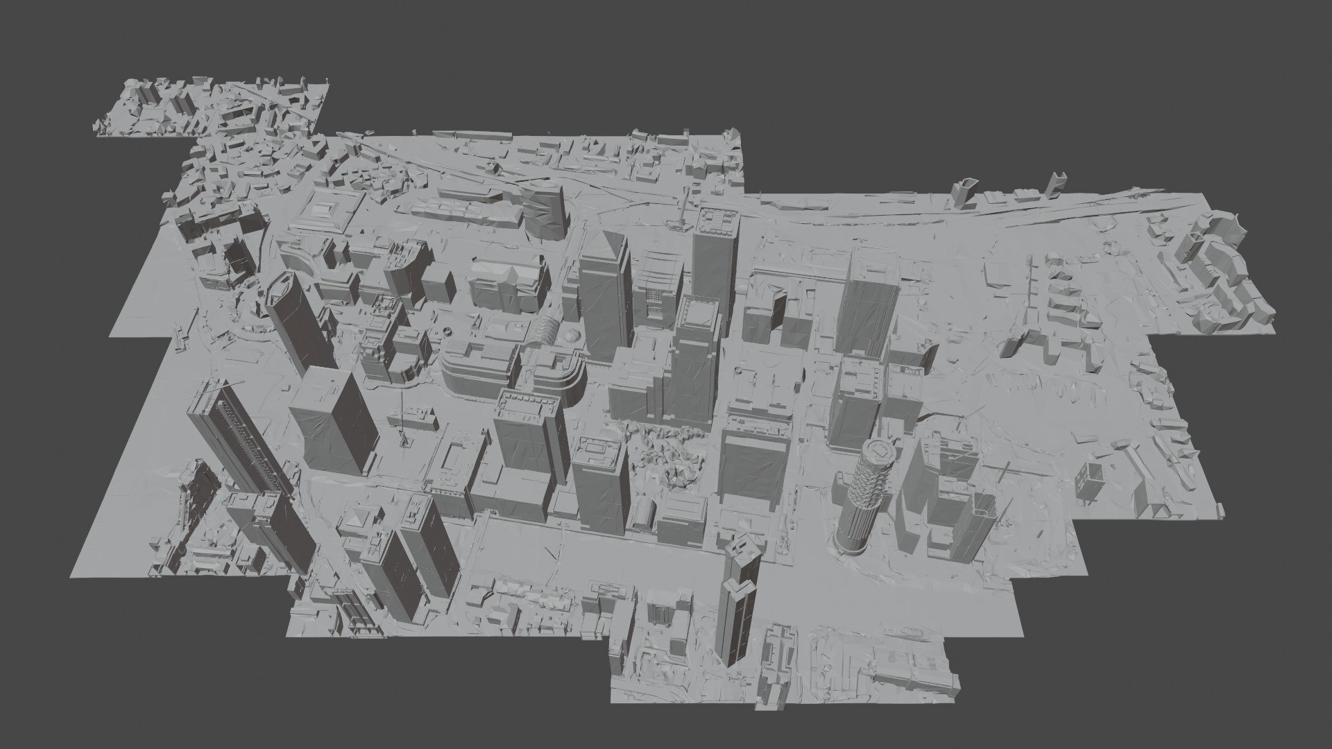3D Model UK - London City Photogrammetry 3 - TurboSquid 1847867