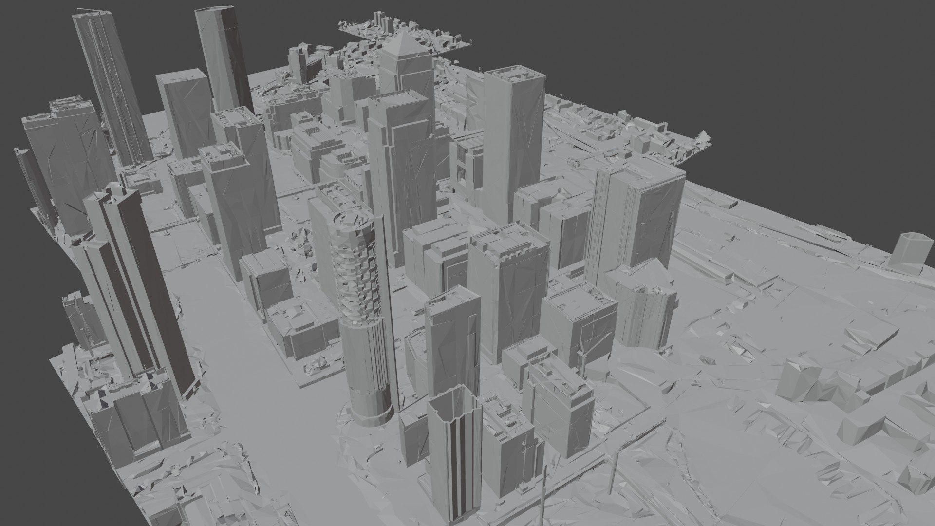3D Model UK - London City Photogrammetry 3 - TurboSquid 1847867