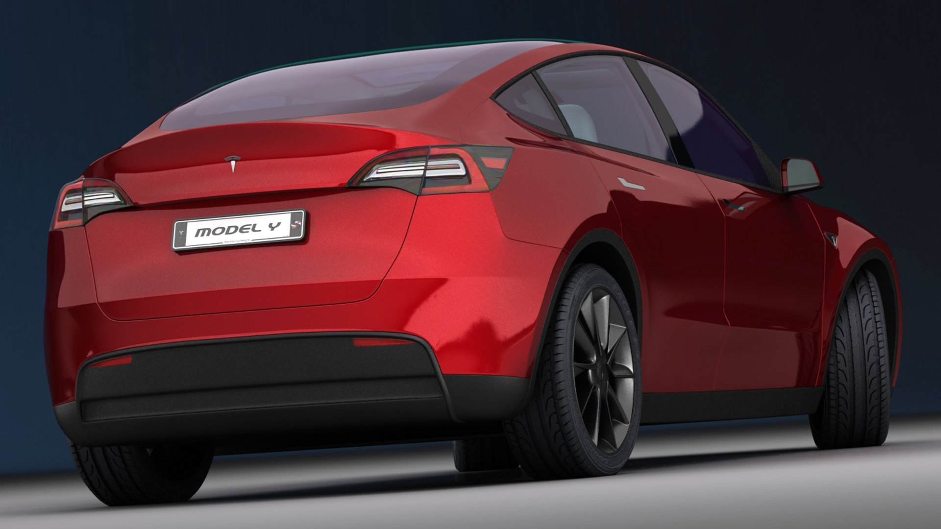 Tesla Y 2020 Opening 3D Model - TurboSquid 1393157