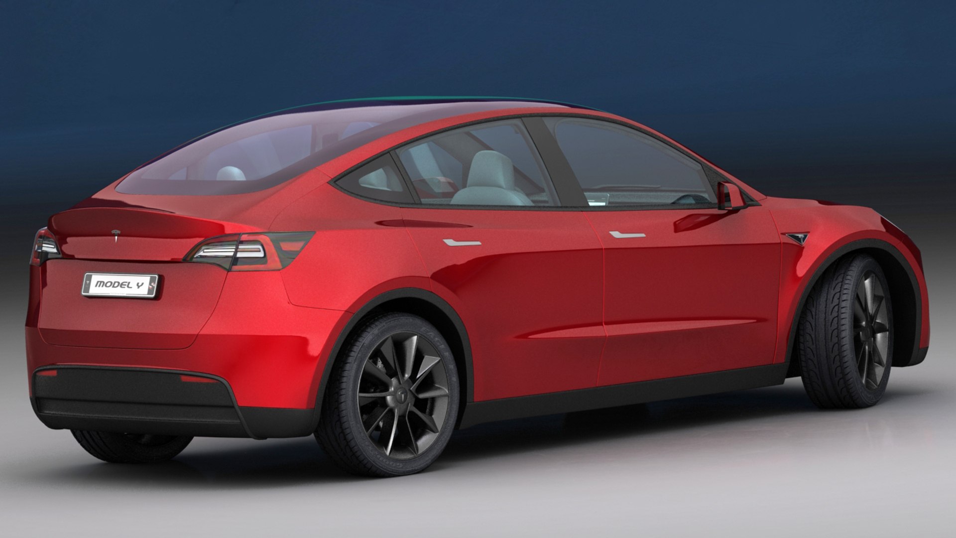 Tesla Y 2020 Opening 3D Model - TurboSquid 1393157