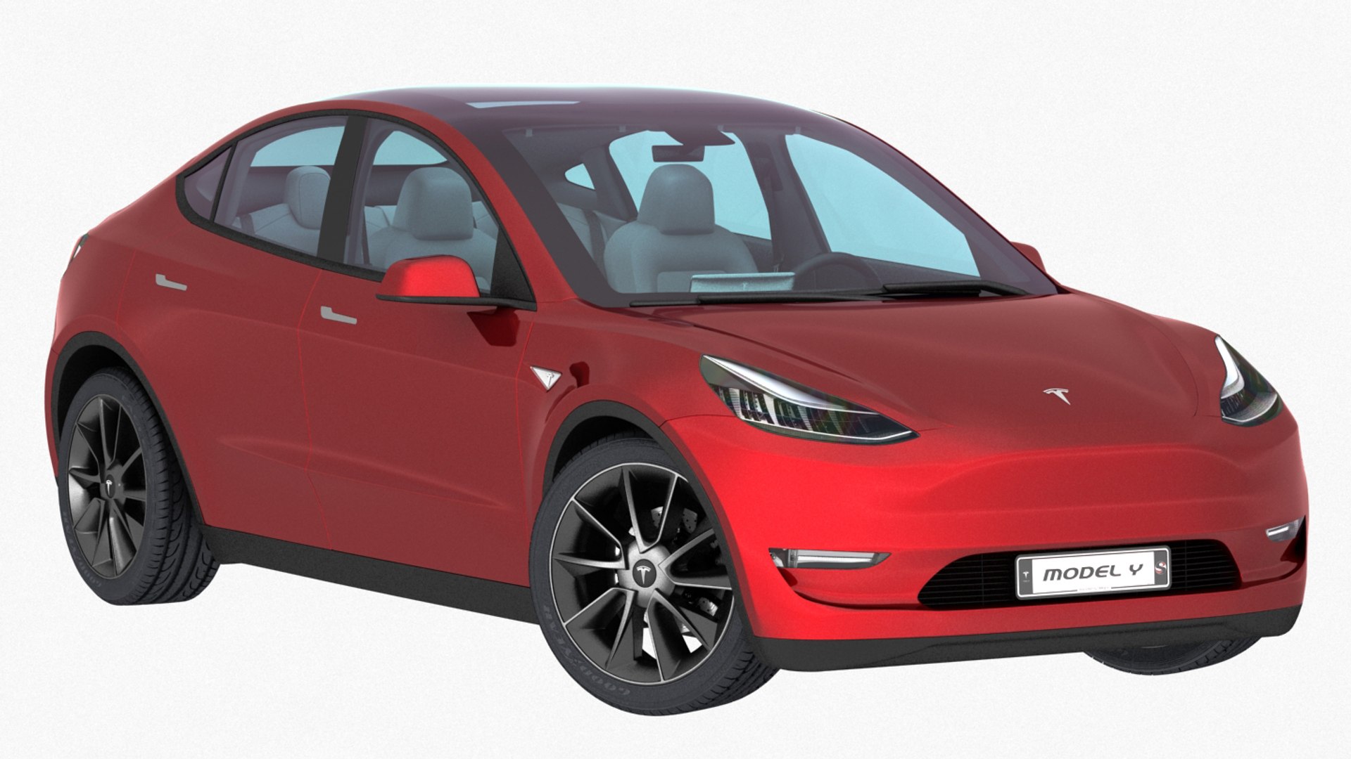 Tesla y 2020 opening 3D model - TurboSquid 1393157