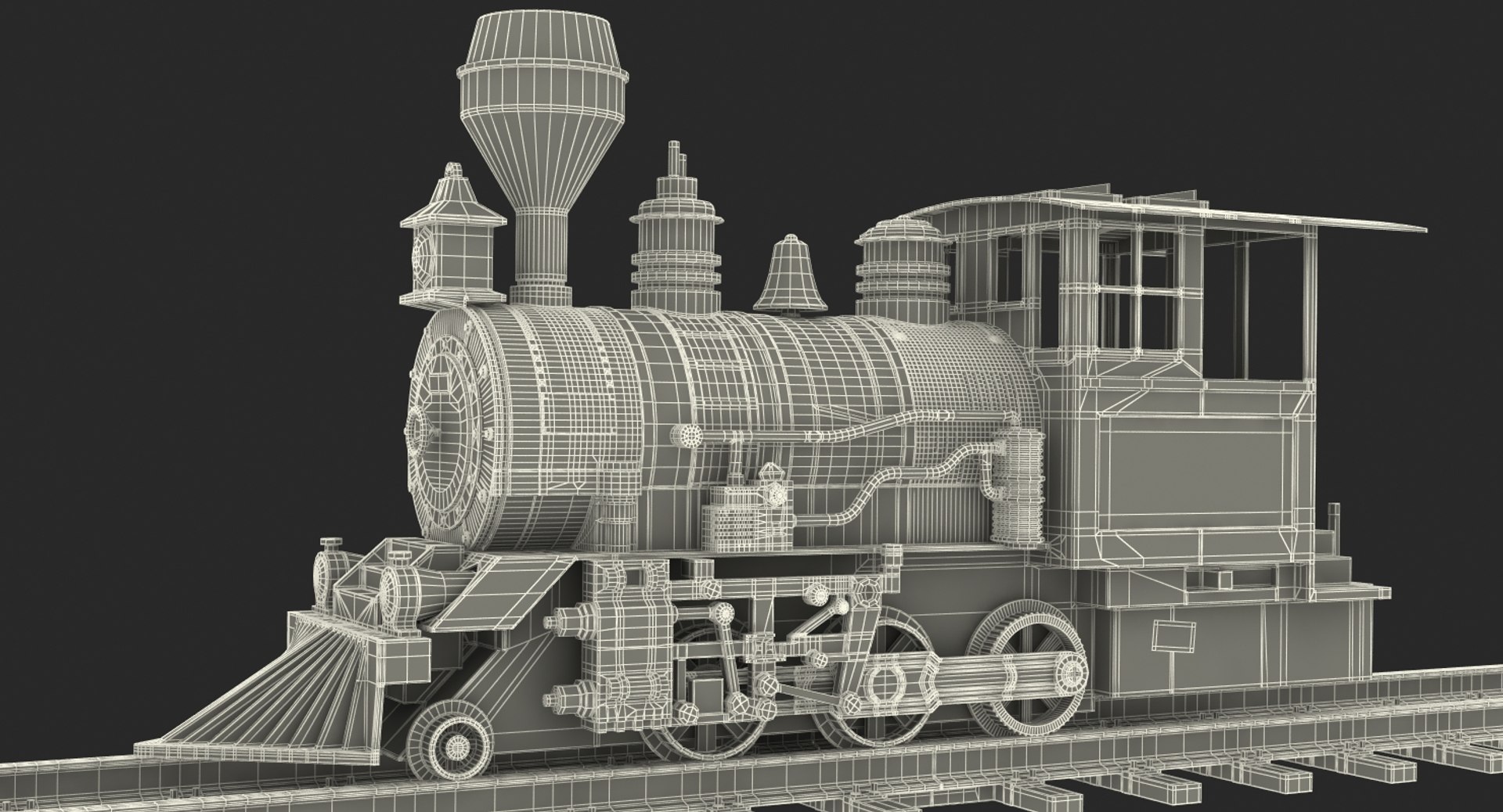 Classical train toy set 3D model - TurboSquid 1342305