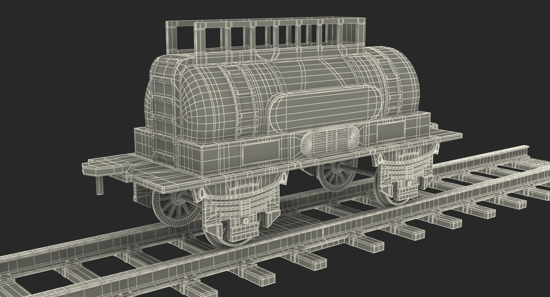 Classical train toy set 3D model - TurboSquid 1342305