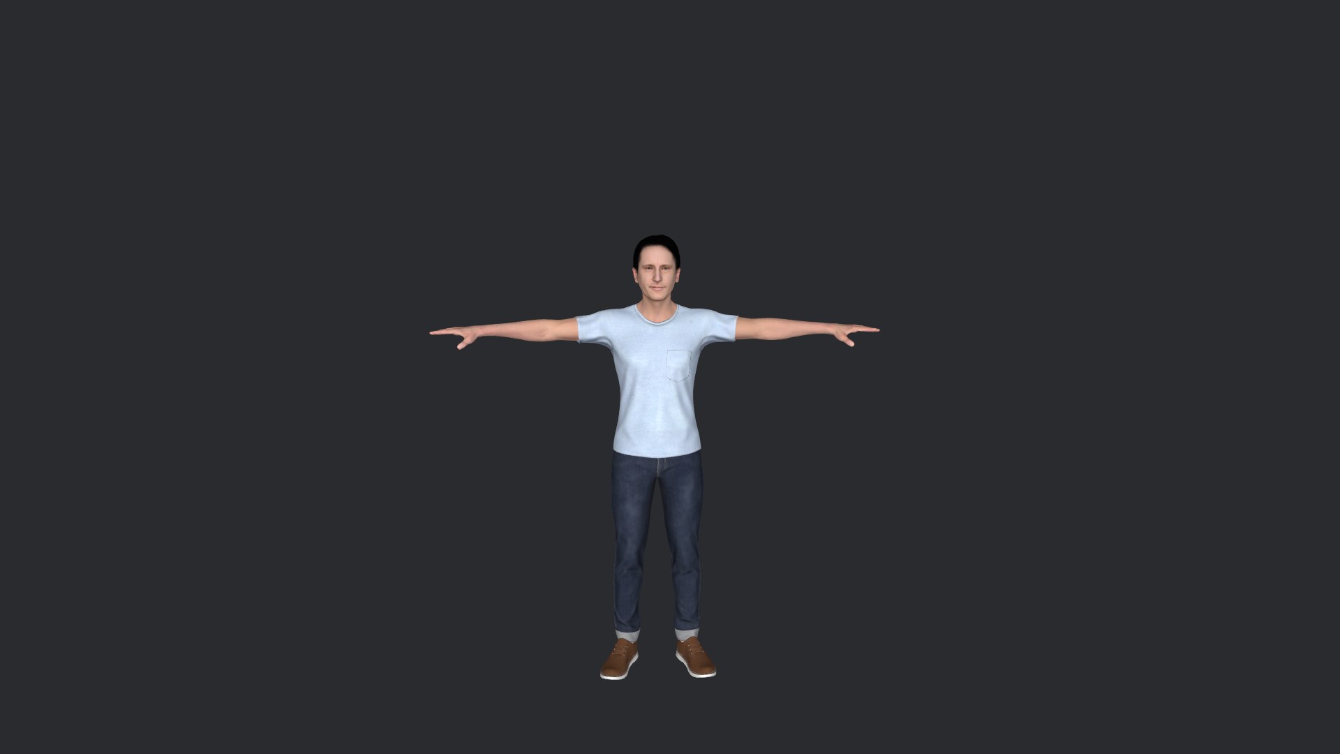 3D Trent Reznor Hyper Realistic Full Body Fully Rigged 3D Character ...