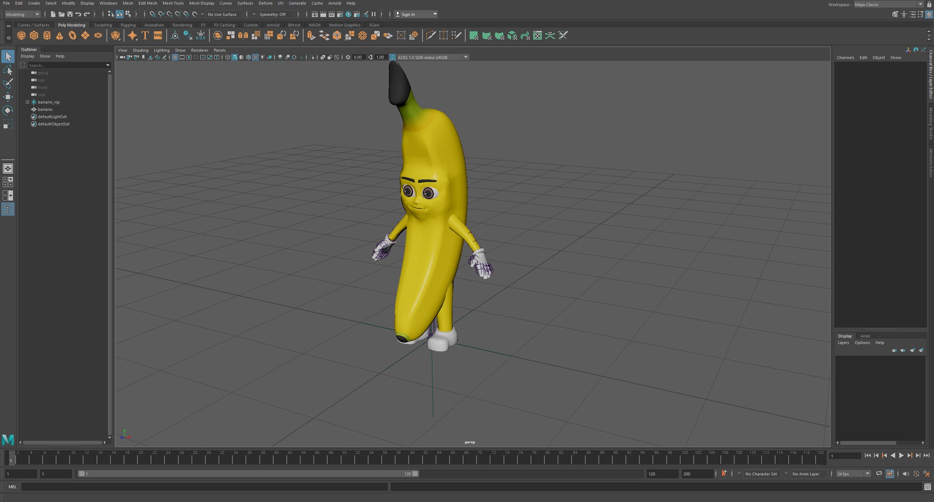 Cartoon Character Fruit 3D Model - TurboSquid 2195644