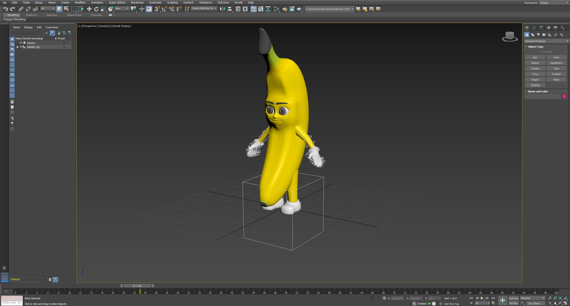 Cartoon Character Fruit 3D Model - TurboSquid 2195644