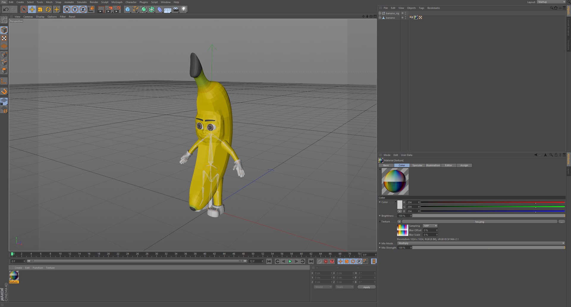 Cartoon Character Fruit 3D Model - TurboSquid 2195644