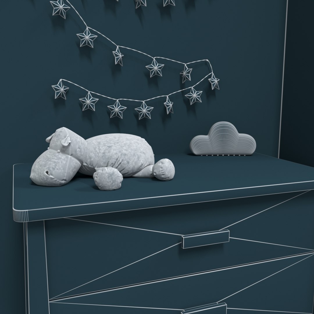 3D Chest Children S Pali Model - TurboSquid 1668330