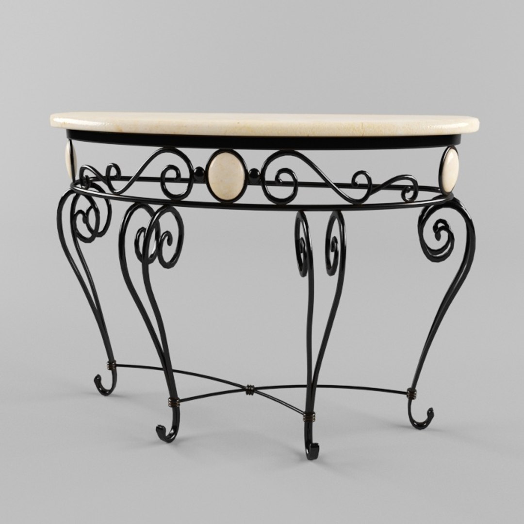3d forged table model