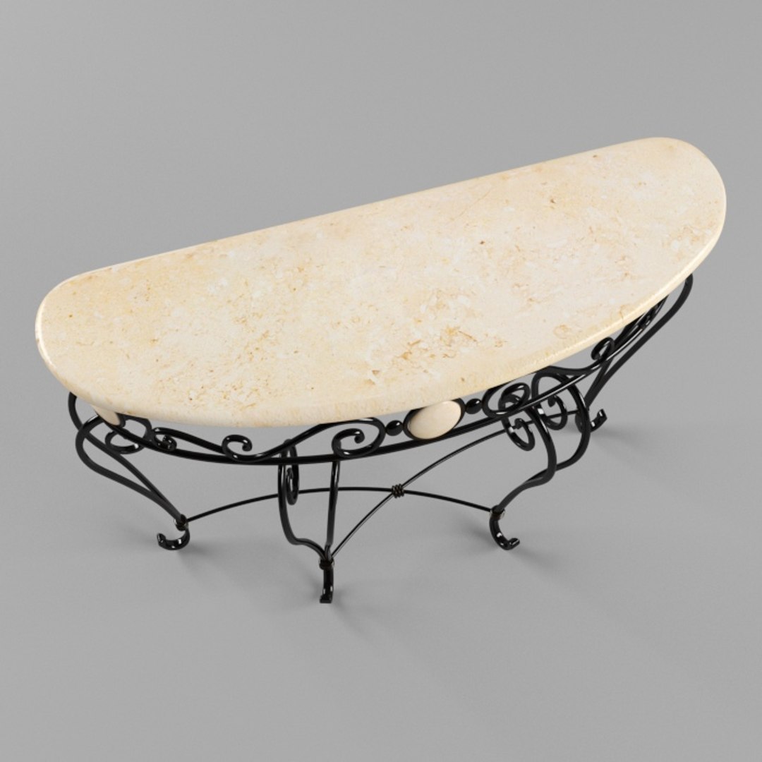 3d forged table model