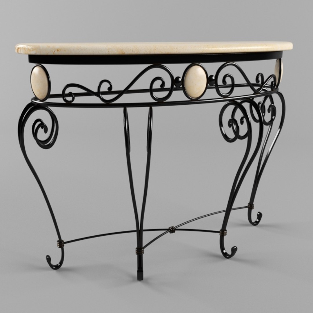 3d forged table model