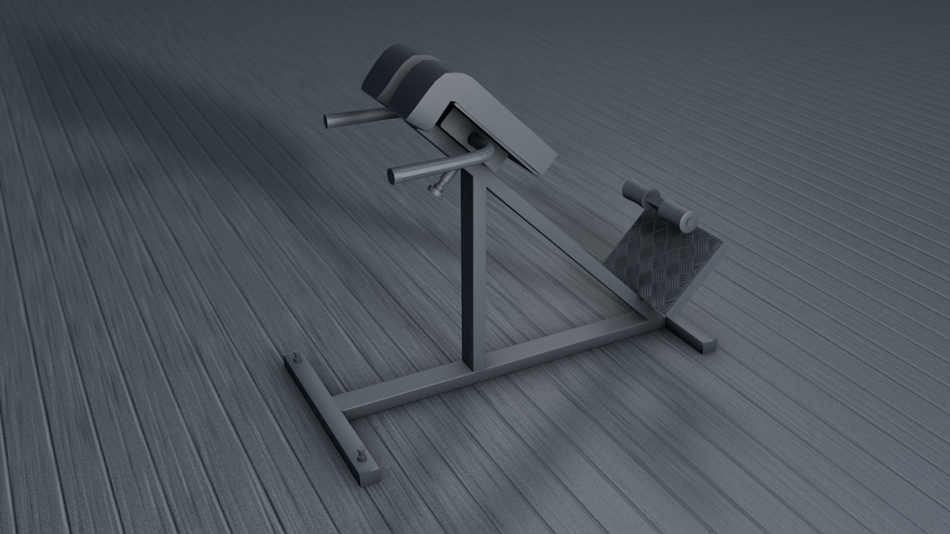 Lumbar Gym Equipment Training 3D Model - TurboSquid 1376294