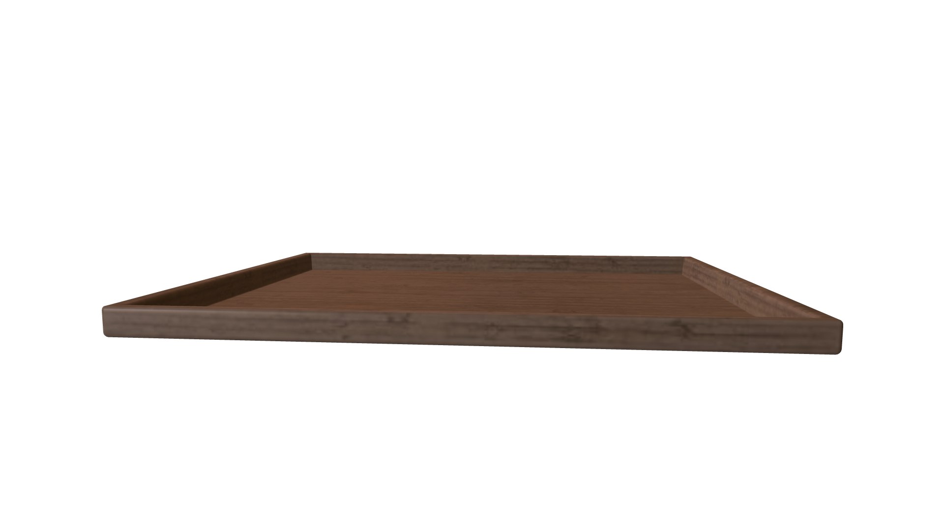3D Wooden Tray Model - TurboSquid 2127689