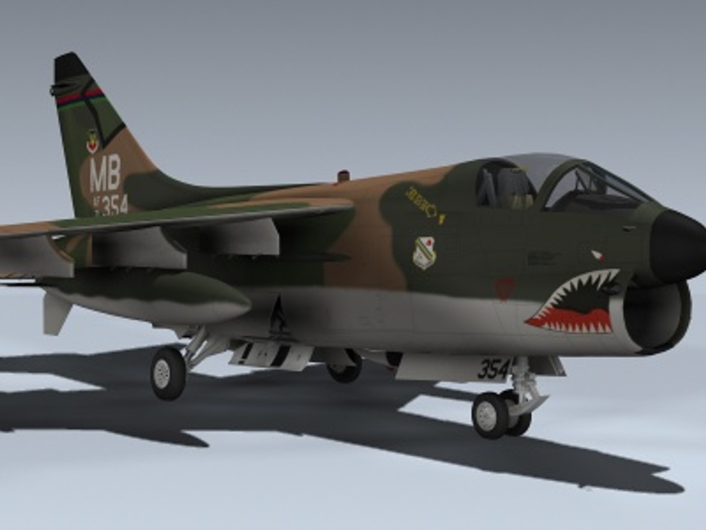 3d A-7d Corsair Ii Sea