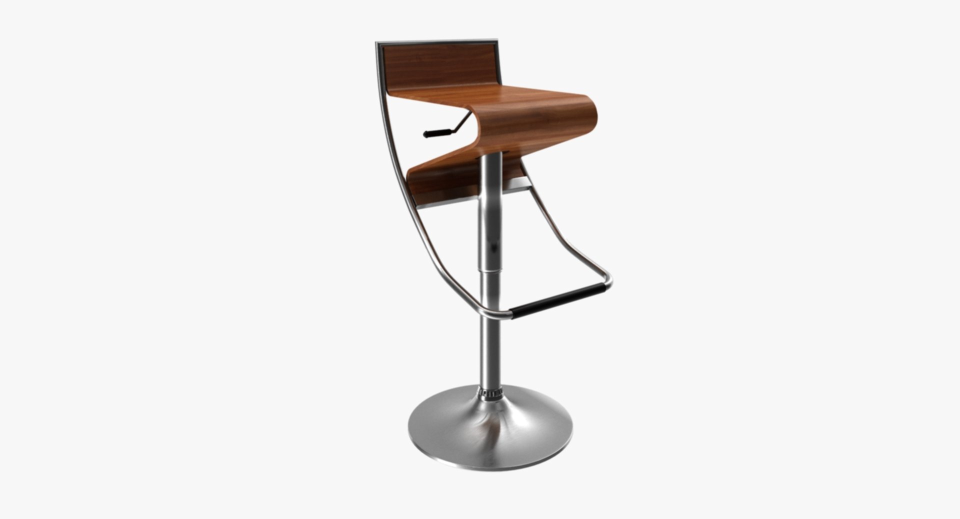 Bar Stool Chair 3D Model - TurboSquid 1363694