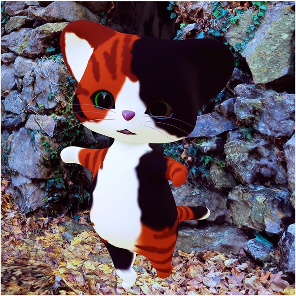 Cartoon Cat Cinema 4D Models for Download | TurboSquid