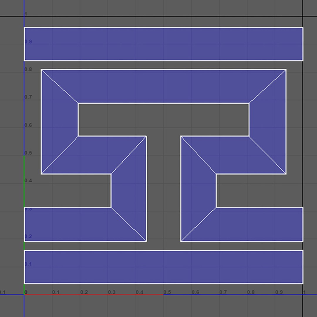 3D Greek Meander Tileable Patterns Low-poly - TurboSquid 2133054