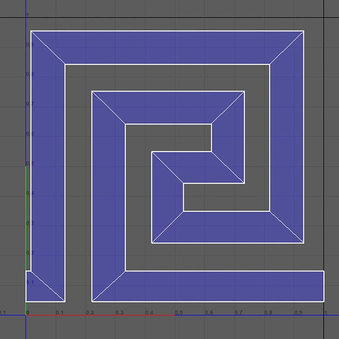 3D Greek Meander Tileable Patterns Low-poly - TurboSquid 2133054