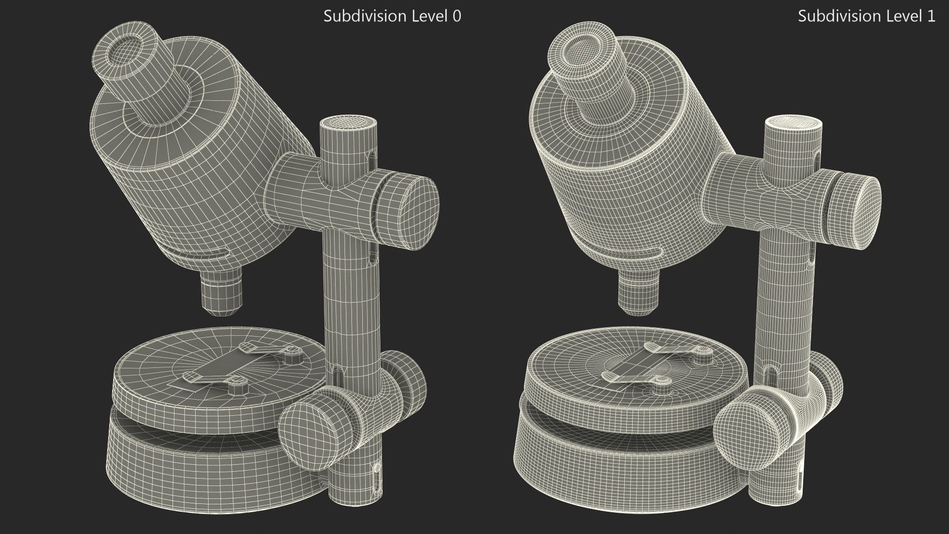 3D model Modern Optical Microscope White - TurboSquid 2070504