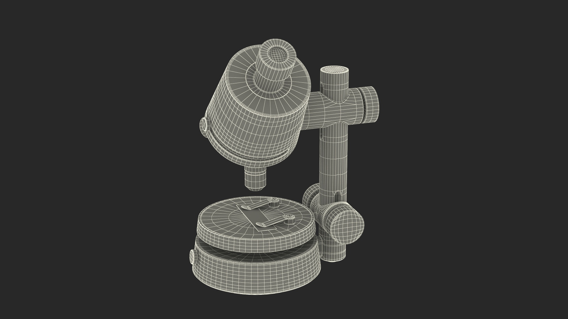3D model Modern Optical Microscope White - TurboSquid 2070504