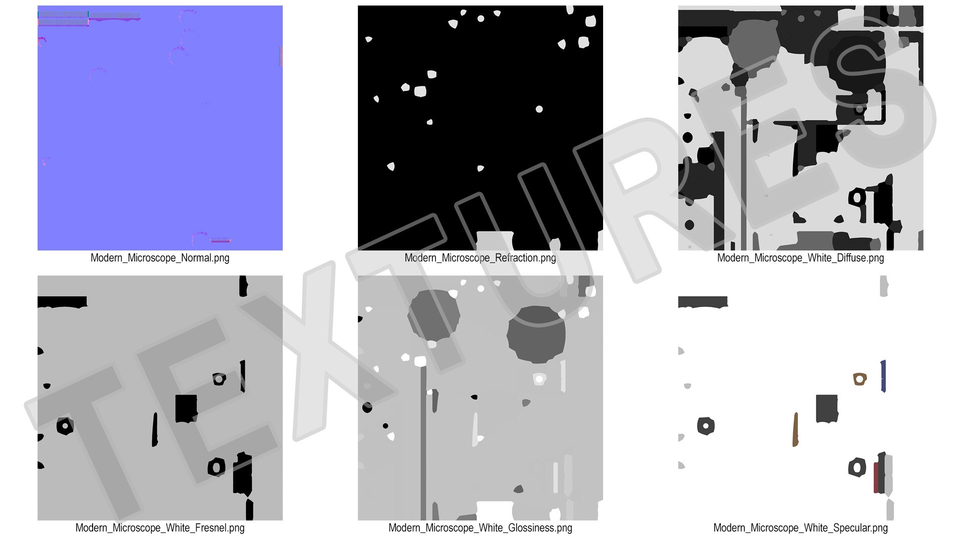 3D model Modern Optical Microscope White - TurboSquid 2070504
