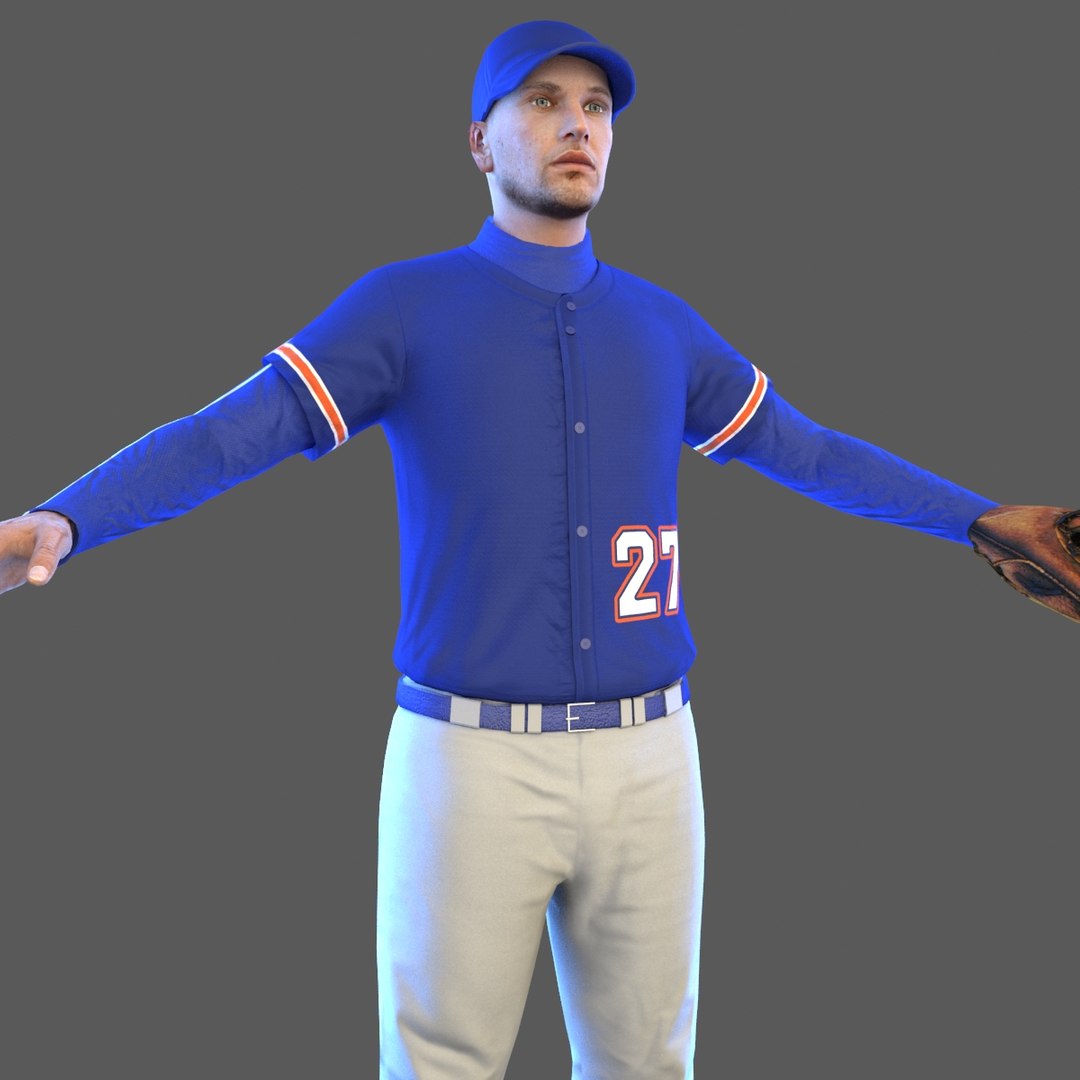 Baseball Player Ball 3D Model - TurboSquid 1463023