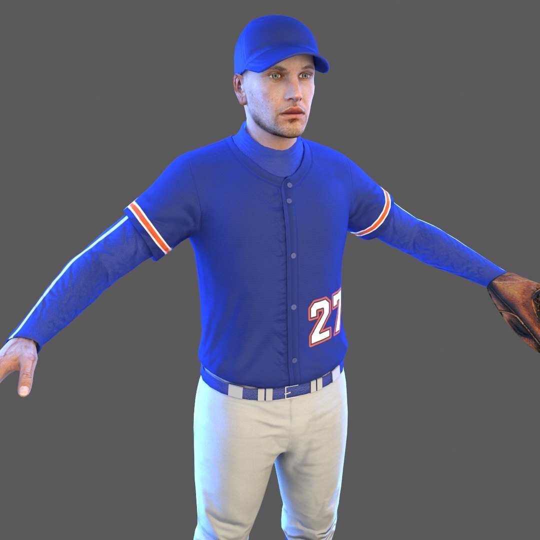 Baseball Player Ball 3D Model - TurboSquid 1463023