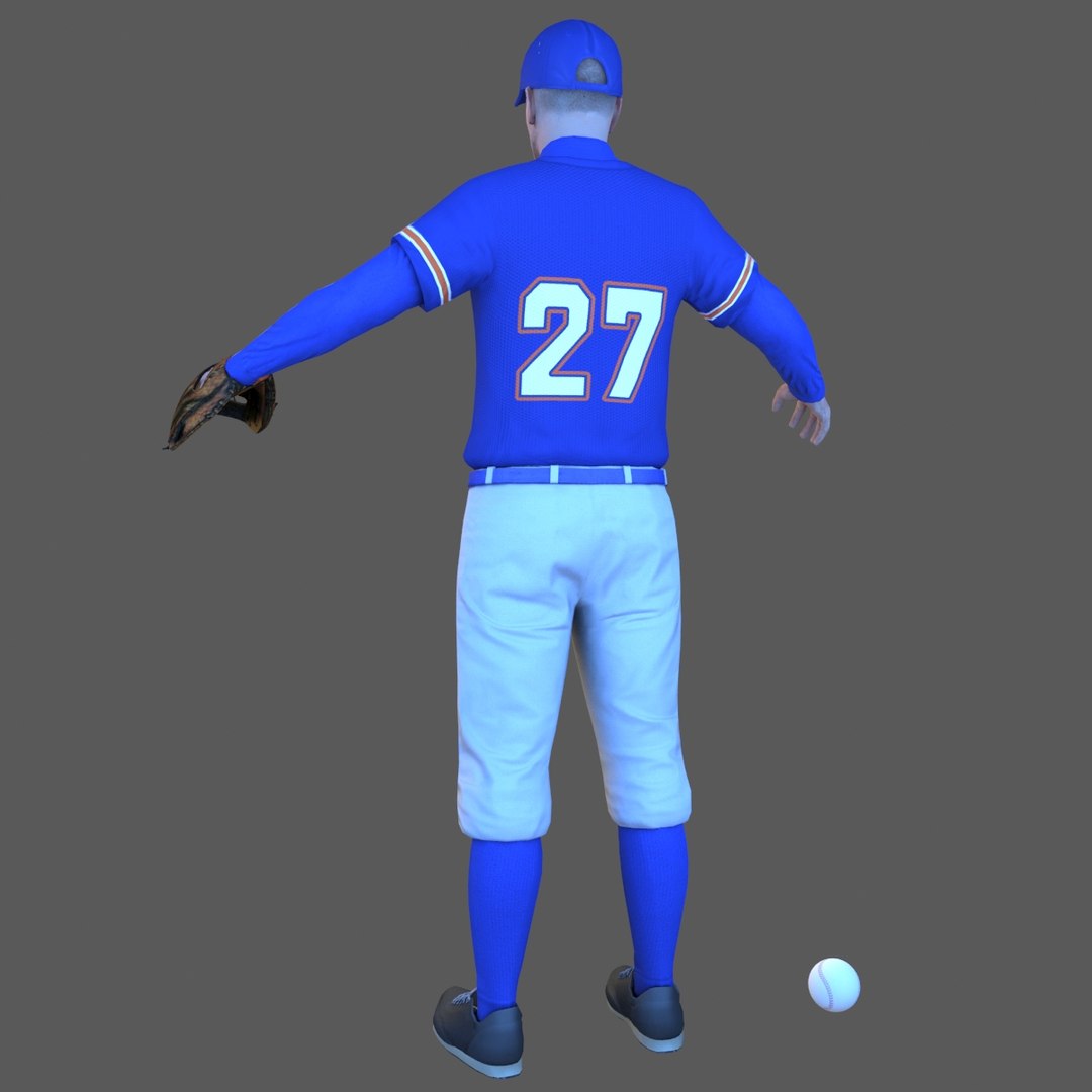 Baseball Player Ball 3D Model - TurboSquid 1463023