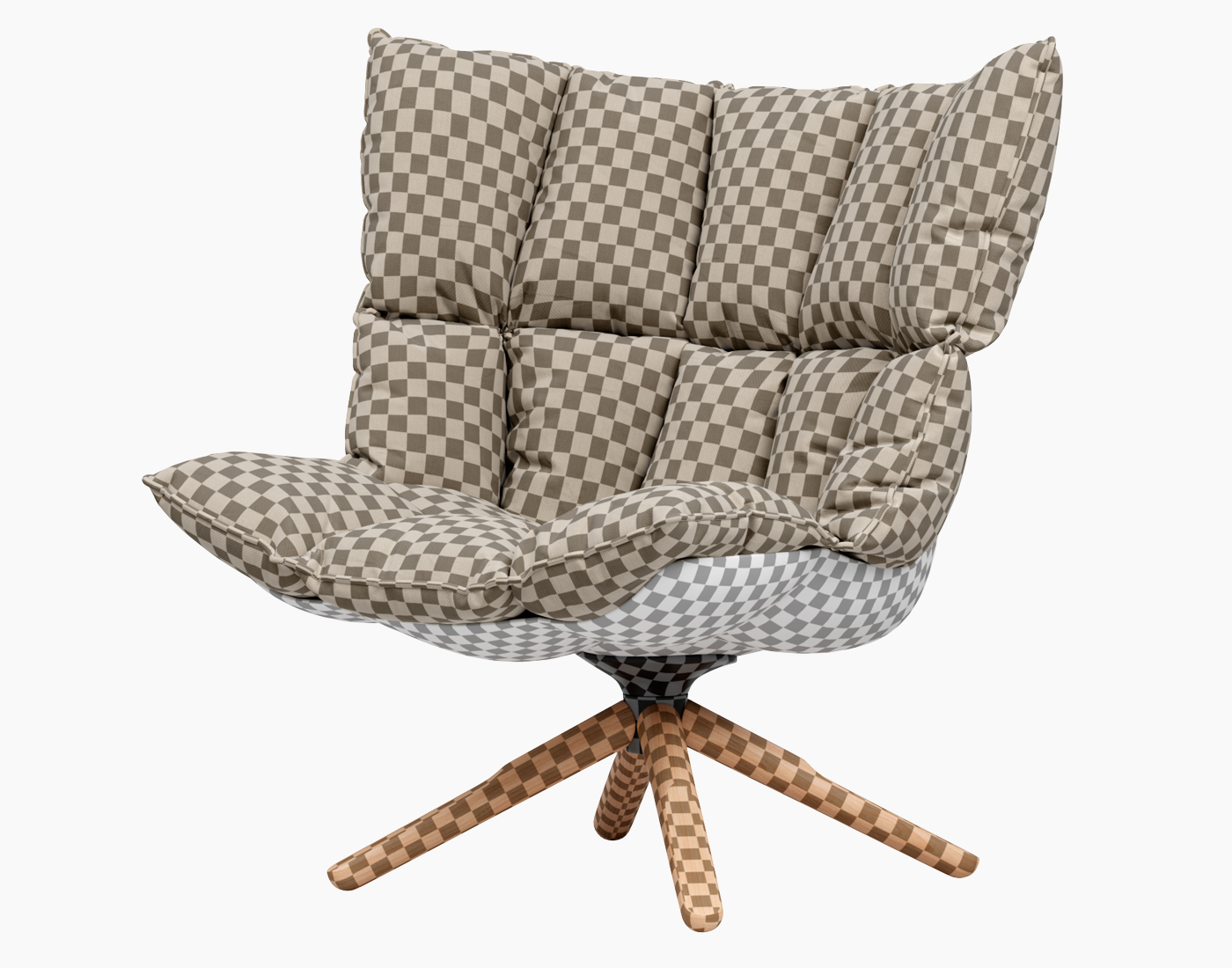 Free husk armchair b 3D - TurboSquid 1556195