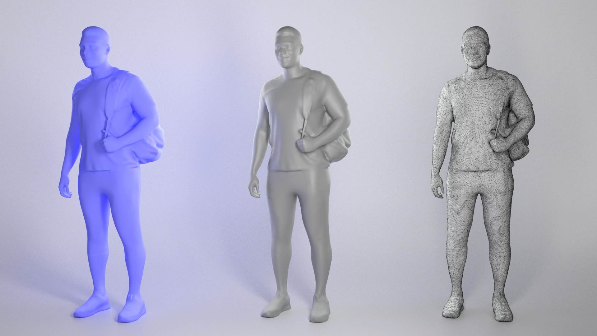 Human Character Body 3D Model - TurboSquid 1592052