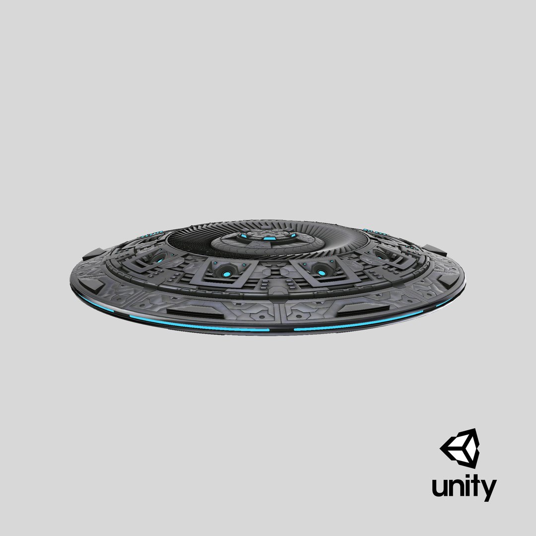 3D model ufo object pbr - TurboSquid 1511253