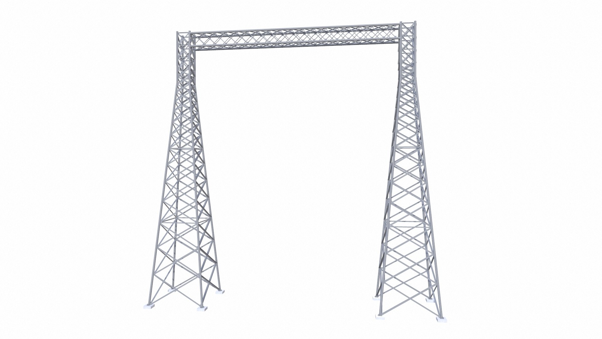 Electrical Accessories DC Filter Gantry Yard 3D Model - TurboSquid 2341850