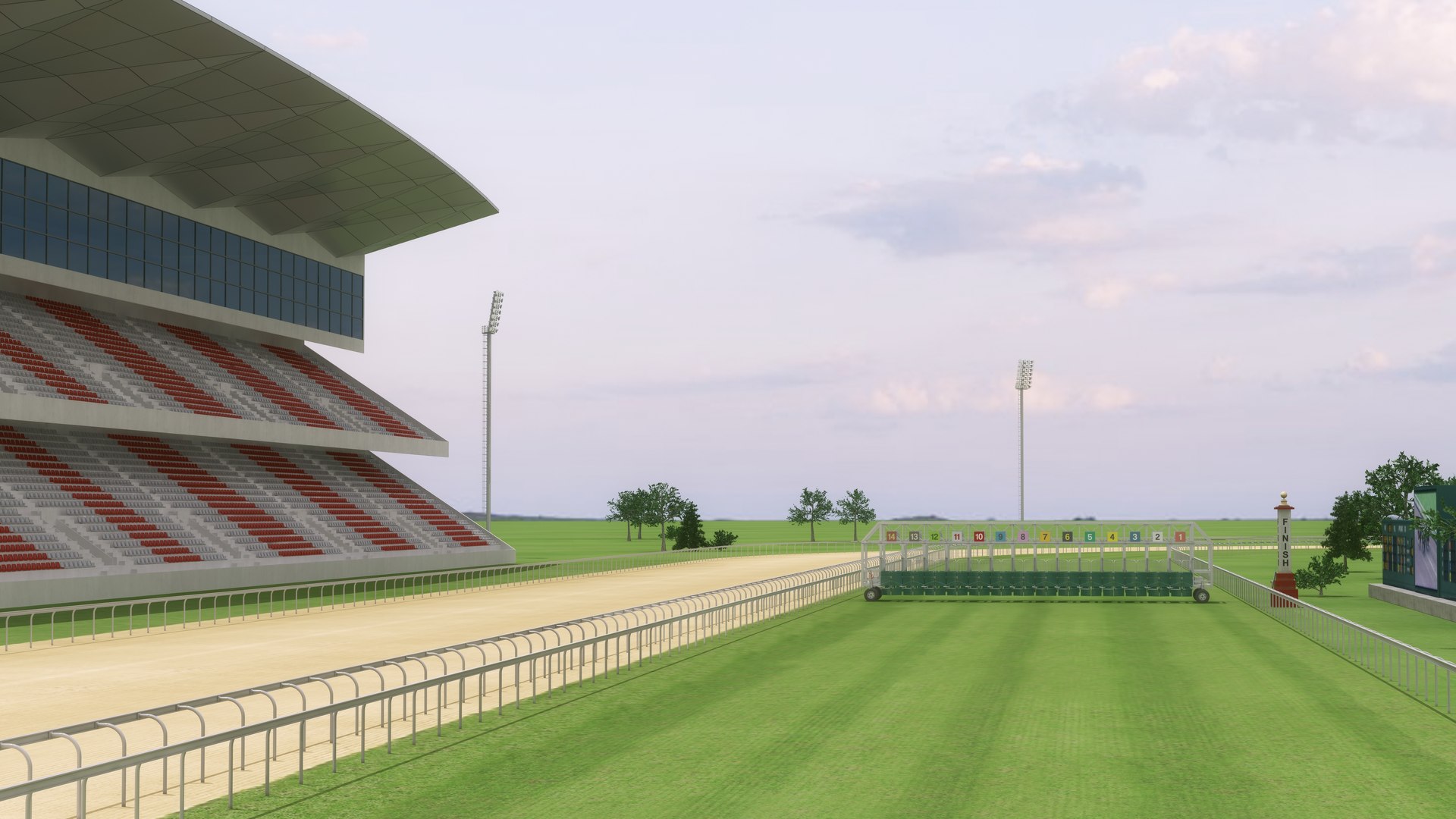 3D Realistic Horse Track - TurboSquid 2268171