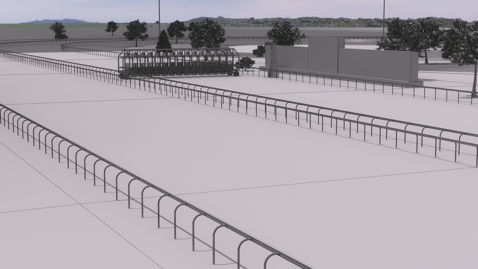 3D Realistic Horse Track - TurboSquid 2268171