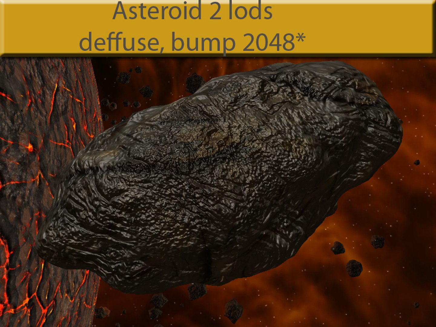 3d Poli Asteroid