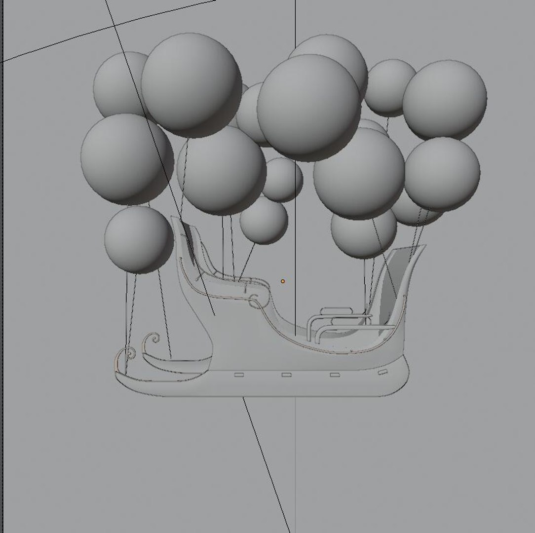 3D snow seld model - TurboSquid 1419495