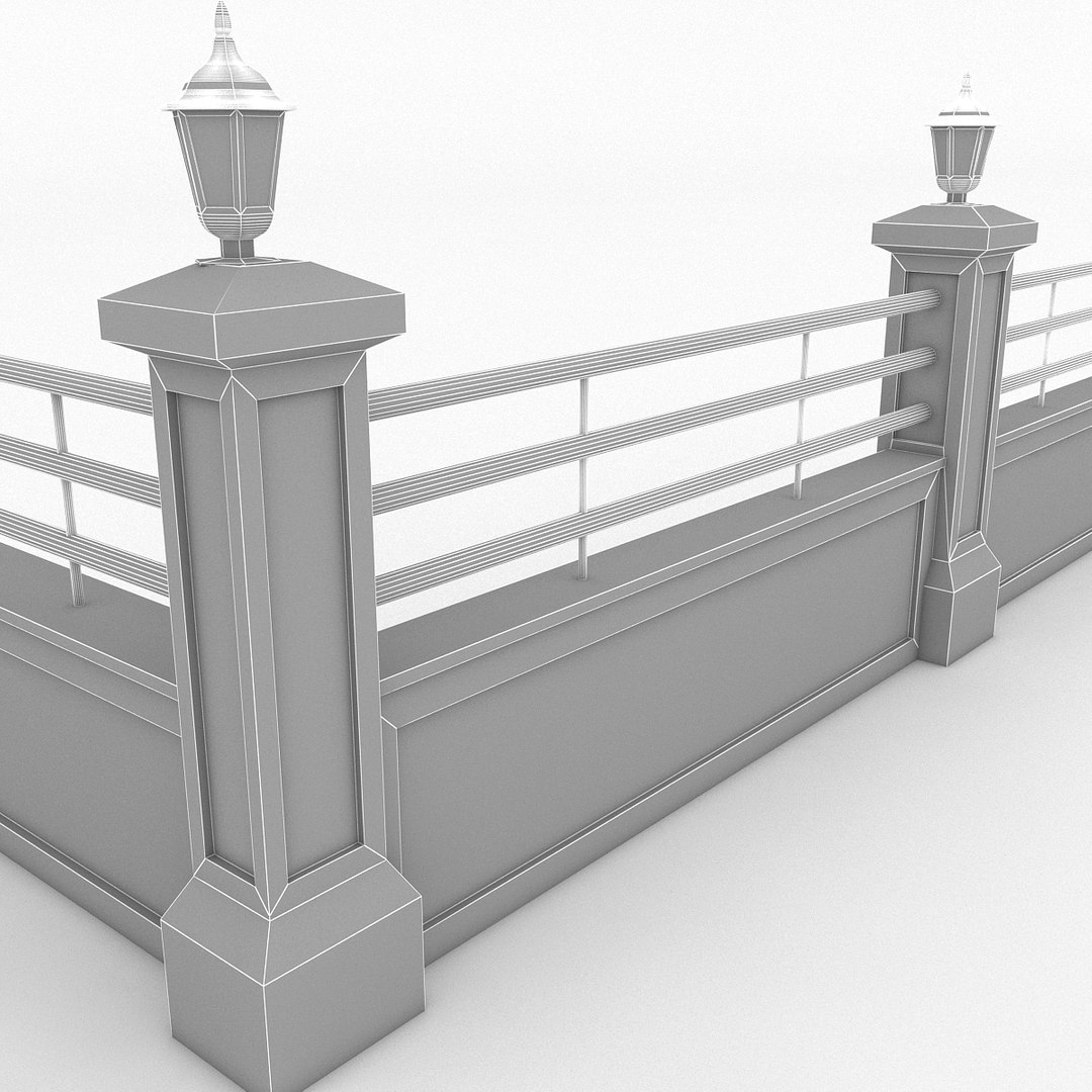 Garden Wall 3D Model - TurboSquid 1444470