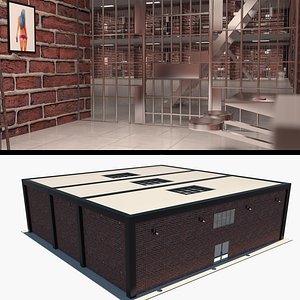 Prison Cell 3D Models for Download | TurboSquid