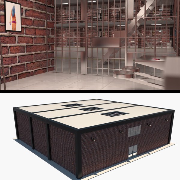 Prison Cell 3D Models for Download | TurboSquid