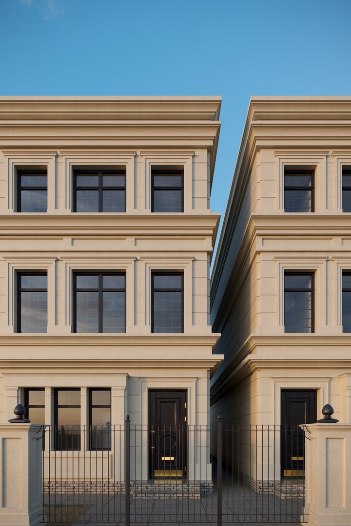 Classical Architectural Facade 3D Model - TurboSquid 1963507