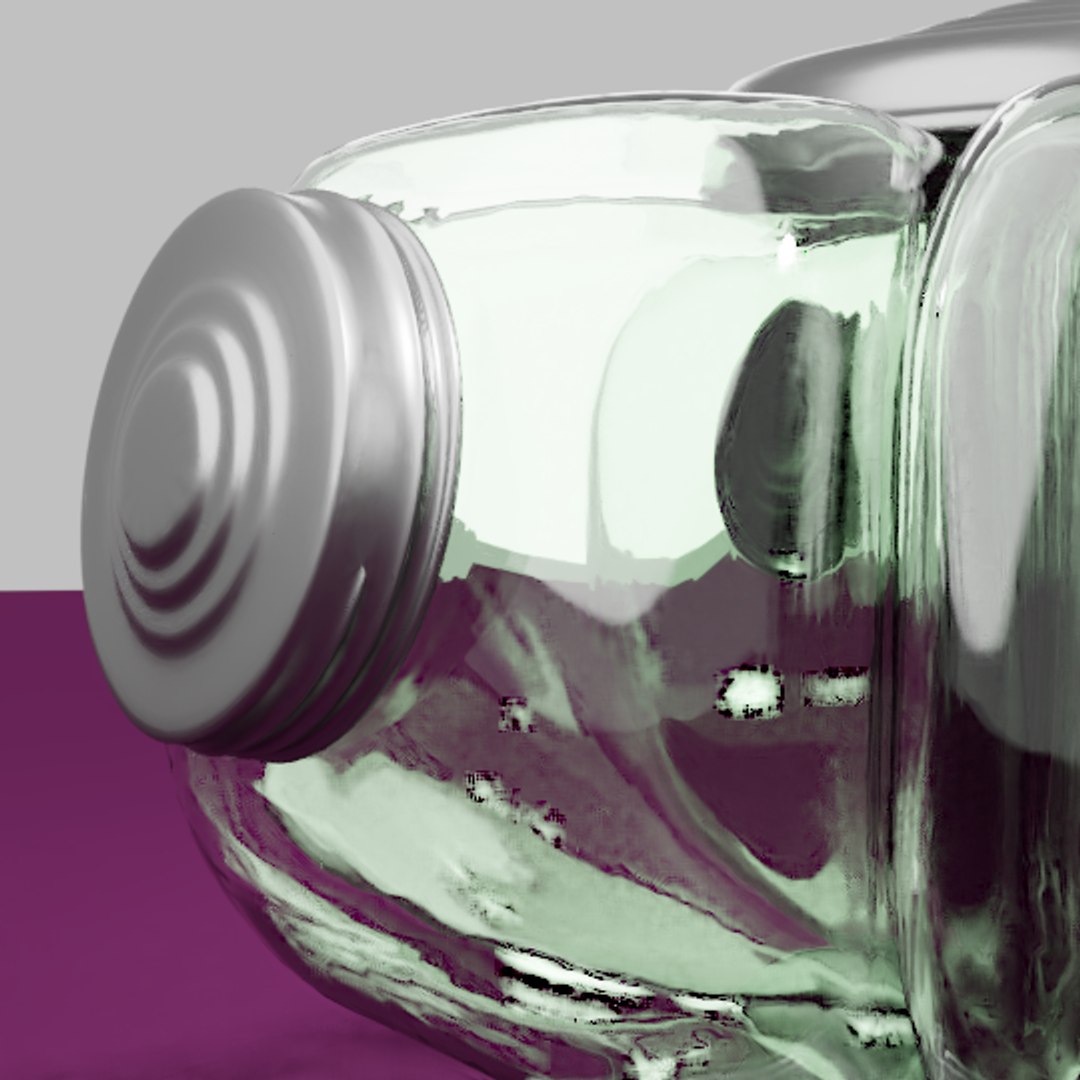 Vintage Candy Jar 3D Model - TurboSquid 1251627